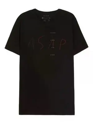 OSKLEN Asap Rough T-shirt - Black