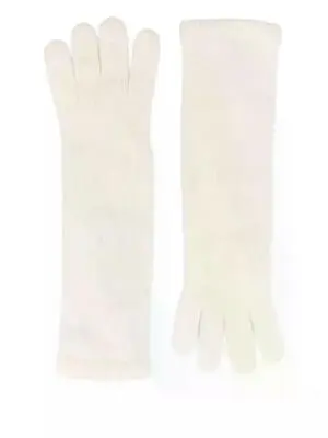 ALPO Cashmere Gloves - White