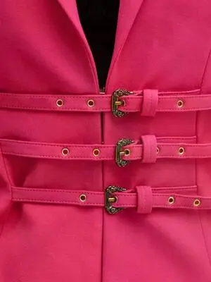Versace Buckle-detail Blazer