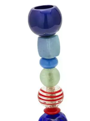 POLSPOTTEN Beaded Glass Candlestick
