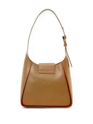 Karl Lagerfeld K/signature Hobo Flap Shoulder Bag