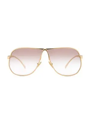 Miu Miu Aviator Sunglasses - Gold