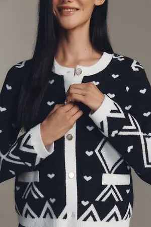 NVLT Argyle Knit Lady Jacket