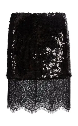 Françoise Jenny Sequined Skirt