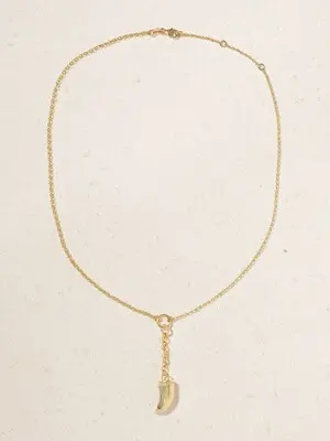 FOUNDRAE 18-karat Prasiolite Necklace - Gold