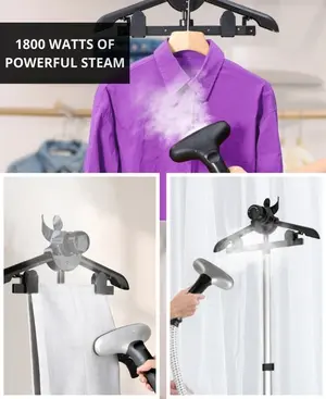 TRUE & TIDY Industrial Grade 68.9" Garment Steamer