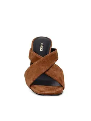 L'Agence Mirabelle Suede Sandals