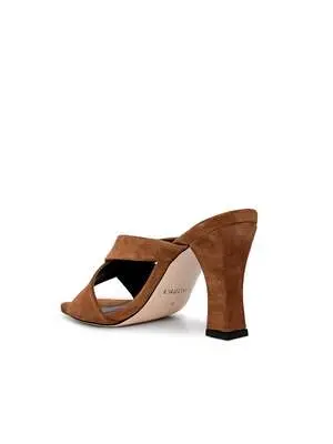 L'Agence Mirabelle Suede Sandals