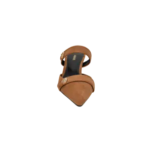 L'Agence Gilliane Heeled Mule - Sand Suede