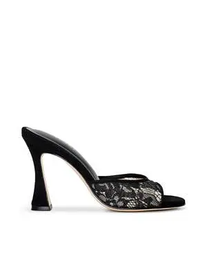 L'Agence Avery Lace Open-toe Mule