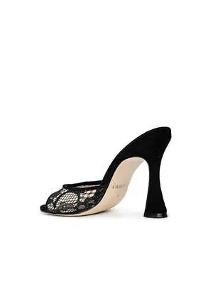 L'Agence Avery Lace Open-toe Mule