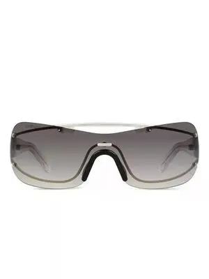 Off-White Shield-frame Sunglasses - Silver