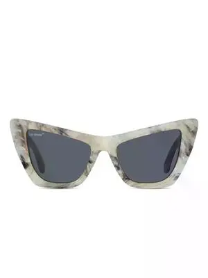 Off-White Cat-eye Full-rim Sunglasses - Neutrals
