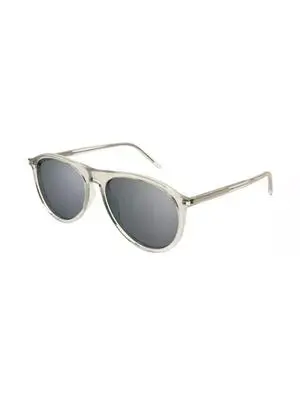 Saint Laurent 667 Pilot-frame Sunglasses