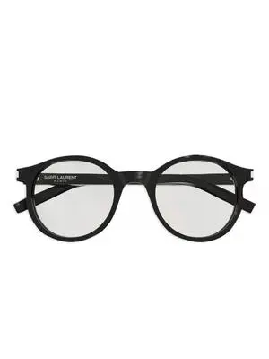 Saint Laurent Round-frame Sunglasses - Black
