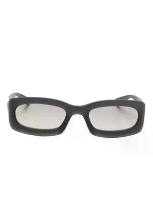 Gucci Rectangle-frame Sunglasses - Black