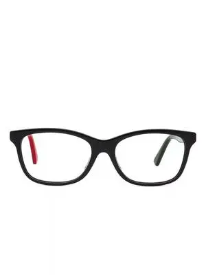 Gucci Square Full-rim Glasses - Black
