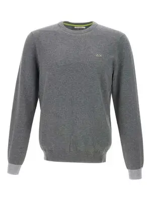 Sun 68 Embroidered Knitwear For Men