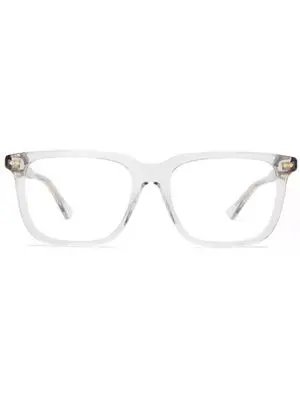 Gucci Clear Square Glasses