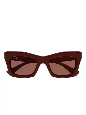 Gucci Square Full-rim Sunglasses
