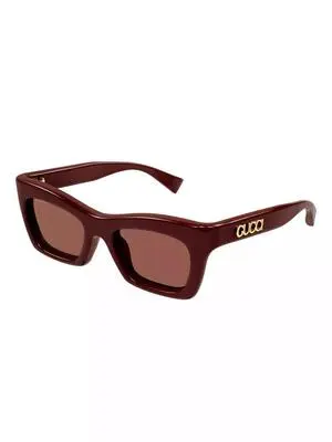 Gucci Square Full-rim Sunglasses