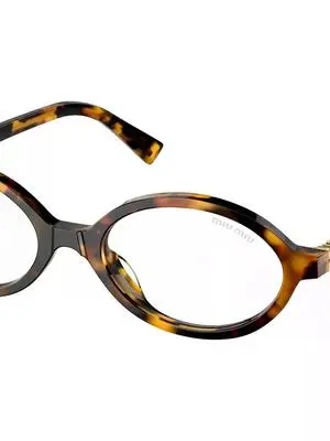 Miu Miu Oval-frame Glasses