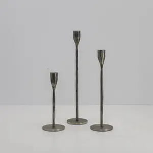 CG HUNTER Charlotte Candleholders - Black