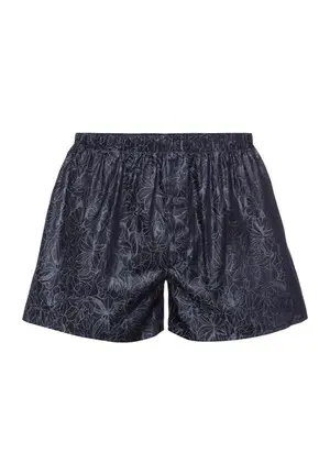 Hanro Selection Satin Cotton Boxers - Nightshade