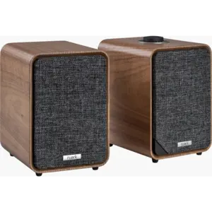 RUARK AUDIO USA Mr1 Mk3 Desktop Speaker System - Walnut/slate