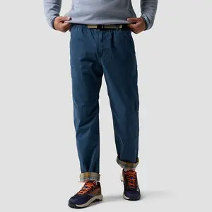BACKCOUNTRY Venture Daily Flannel Lined Pant - Midnight Blue