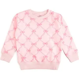 SWEET WINK Bow Trellis Sweatshirt