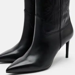 MARC NOLAN Jolene Stiletto Ankle Boots - Black