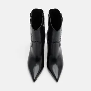 MARC NOLAN Jolene Stiletto Ankle Boots - Black