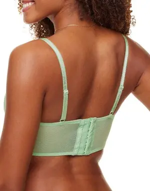 ADORE ME Lucinda Contour Demi Bra - Medium Green
