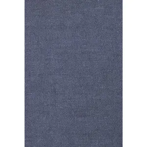 Anaya So Soft Linen Fringe Napkins - Navy Blue
