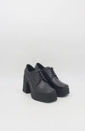 STIVALI NEW YORK Milan Platform Lace-up Shoes