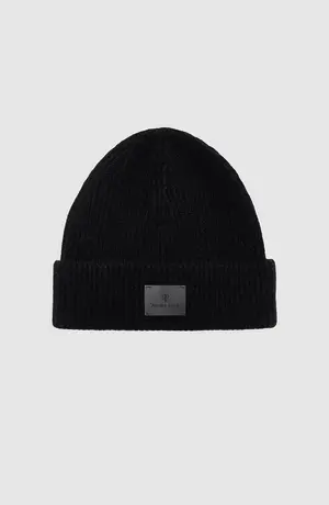 ANINE BING Carley Beanie - Black