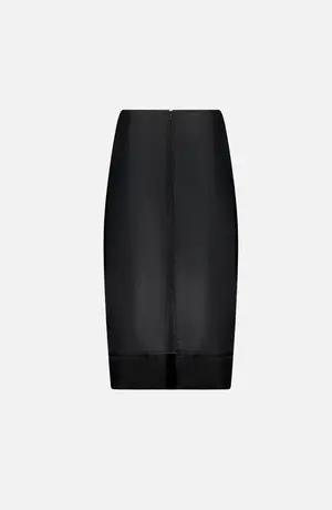 SAEMDI Organza Pencil Skirt