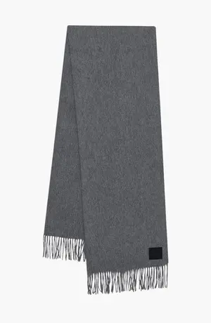 ANINE BING Augustina Scarf - Grey