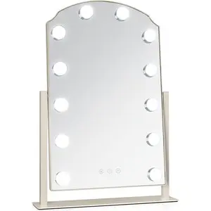 ZADRO Scalloped Edge Hollywood Led Vanity Mirror - Neutral