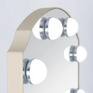 ZADRO Scalloped Edge Hollywood Led Vanity Mirror - Neutral