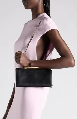 TOM FORD Grained Leather Clutch - 1n001 Black