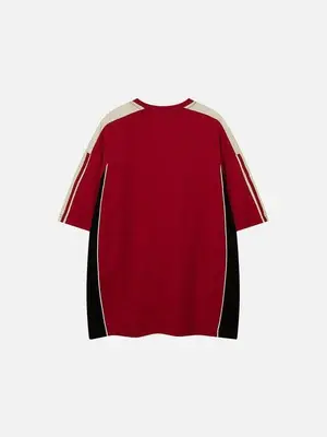 AELFRIC EDEN Color Block Speedway Tee