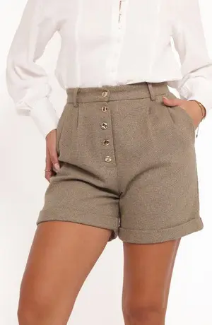 Petal & Pup Thigh Length Shorts For Women
