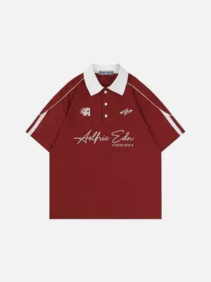 AELFRIC EDEN Sporty Polo Soccer Jersey