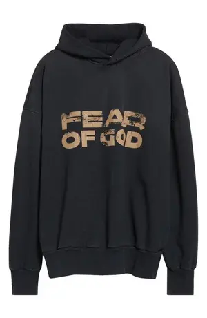 Fear Of God Logo Graphic Hoodie