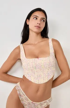 ETAM Passionnelle Embroidered Bustier