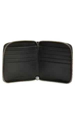 ALLSAINTS Arlo Leather Zip Wallet