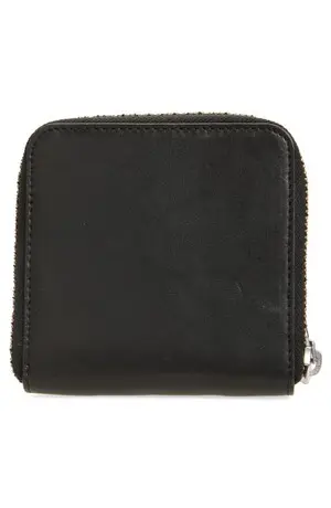 ALLSAINTS Arlo Leather Zip Wallet