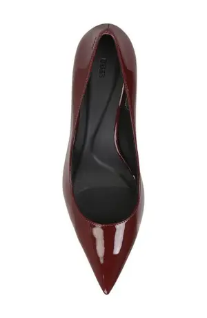 BOSS Gracey Pointed Toe Pump - Dark Red